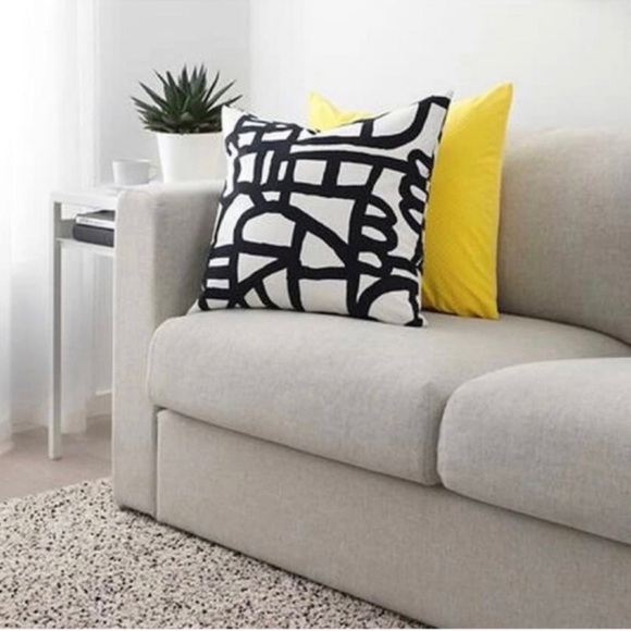 IKEA | Accessories | Ikea Skuggbracka Black And White Abstract Print ...